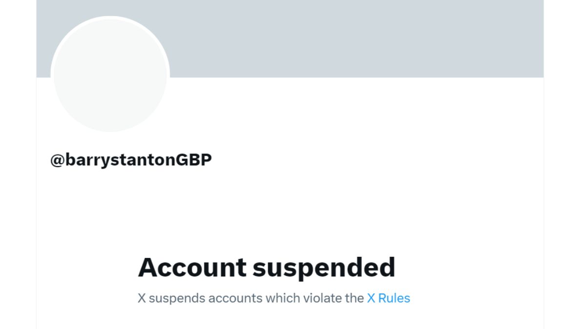Barry Stanton's X Account Suspended Over Racist Tweets Against Indians ...