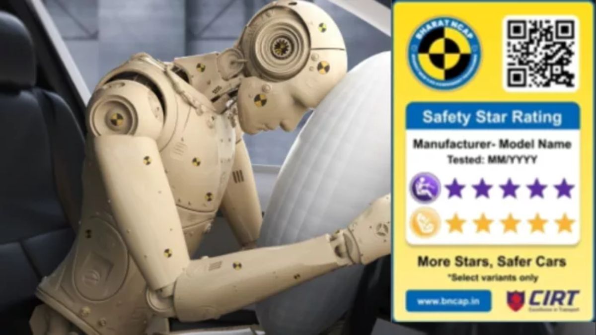 Bharat NCAP Safety Sticker: Buyers Can Now Check Safety Ratings Of Car ...