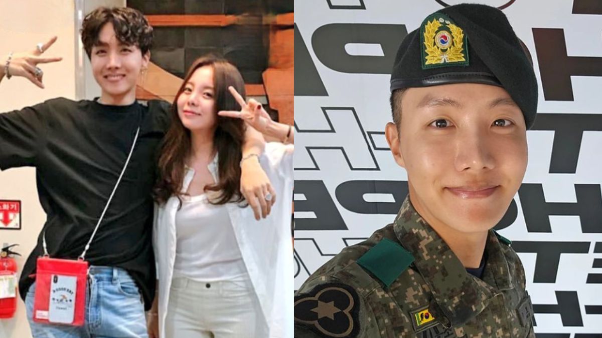 BTS Jhope Takes Noona Jiwoo For Lunch Ahead Of Military Discharge ...