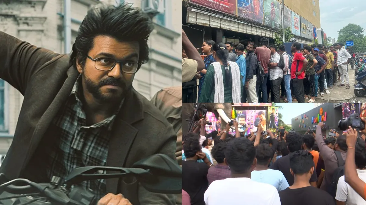 GOAT Out: Fans Celebrate Thalapathy Vijay’s Movie Release With Dance ...