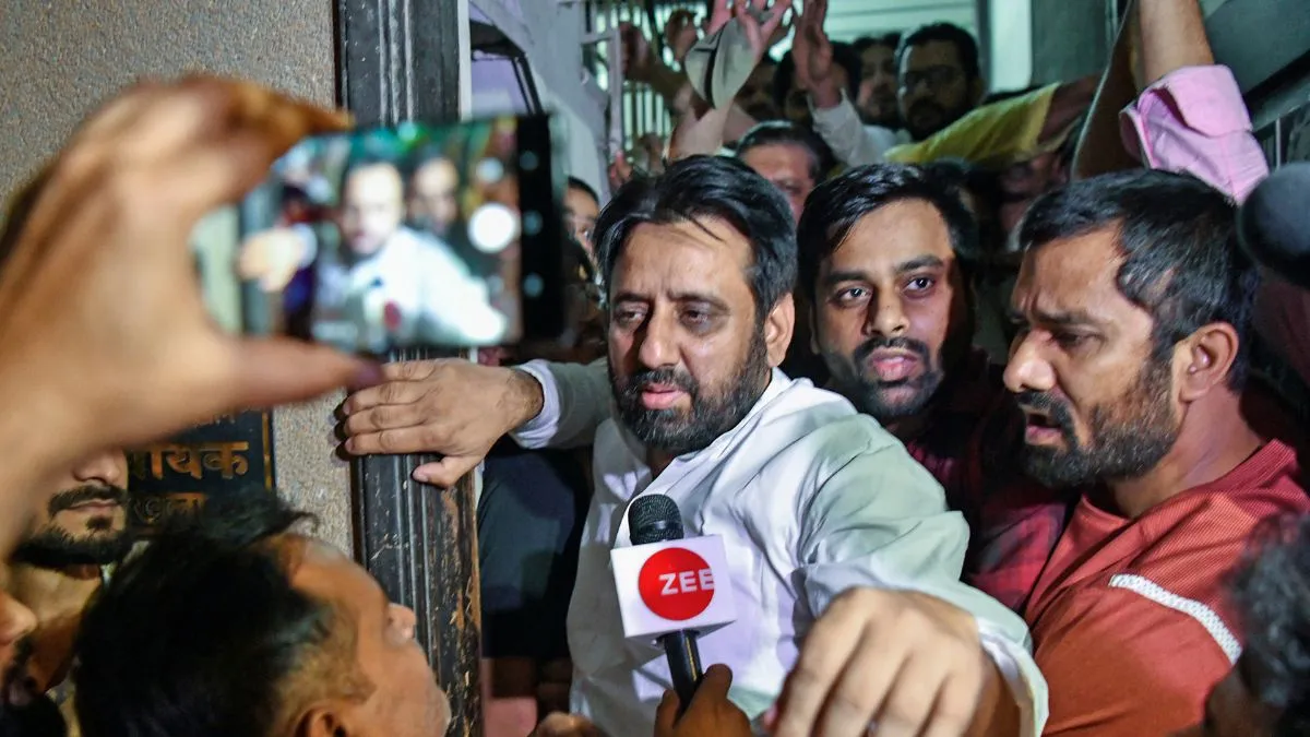 AAP MLA Amanatullah Khan's Custody Extended By Three Days In Delhi Waqf Board Money Laundering Case