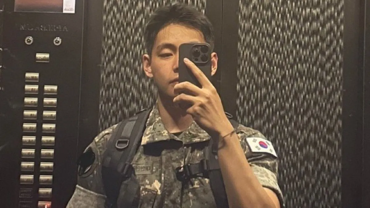 BTS V Shares Update From Military Life As ARMYs Celebrate One Year Of ...