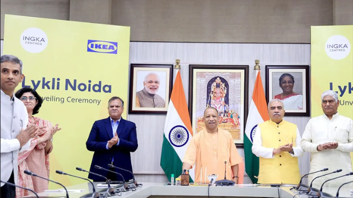 IKEA Noida Store: Yogi Adityanath Lays Foundation Stone For Delhi-NCR's ...