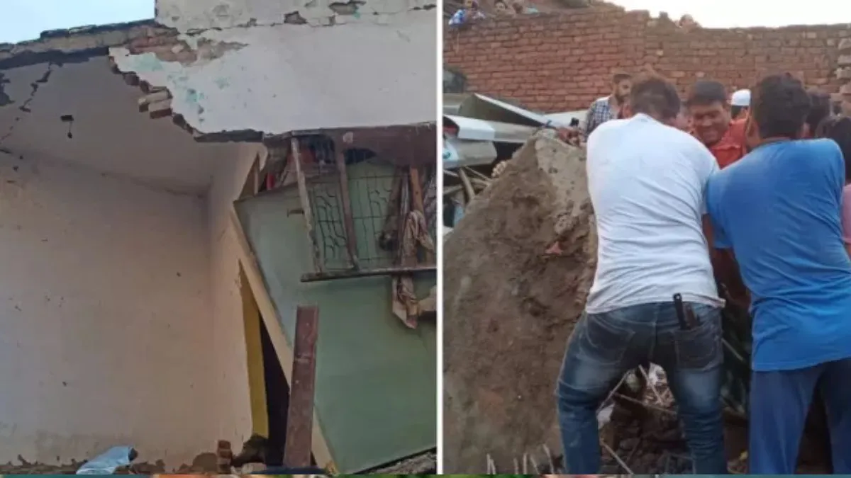 Meerut House Collapse: Nine Feared Trapped After Three-Storey House ...