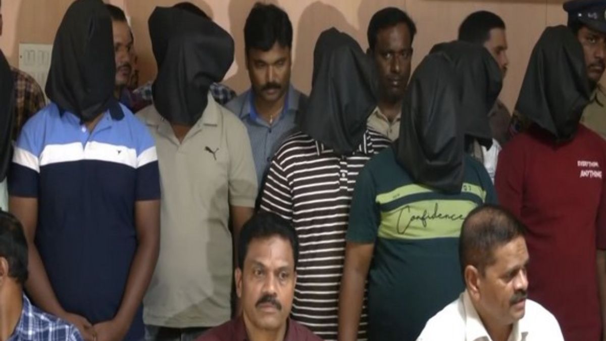 Telangana Excise Department And STF Seizes 170 Kg Ganja, Eight Arrested