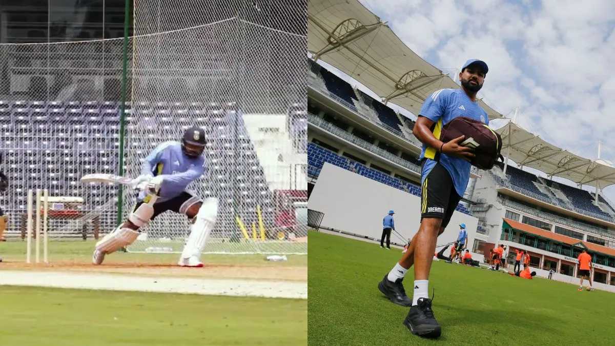IND vs BAN: Rohit Sharma Tries Out Reverse Sweep During Practice Session, Prepares To Tackle ...