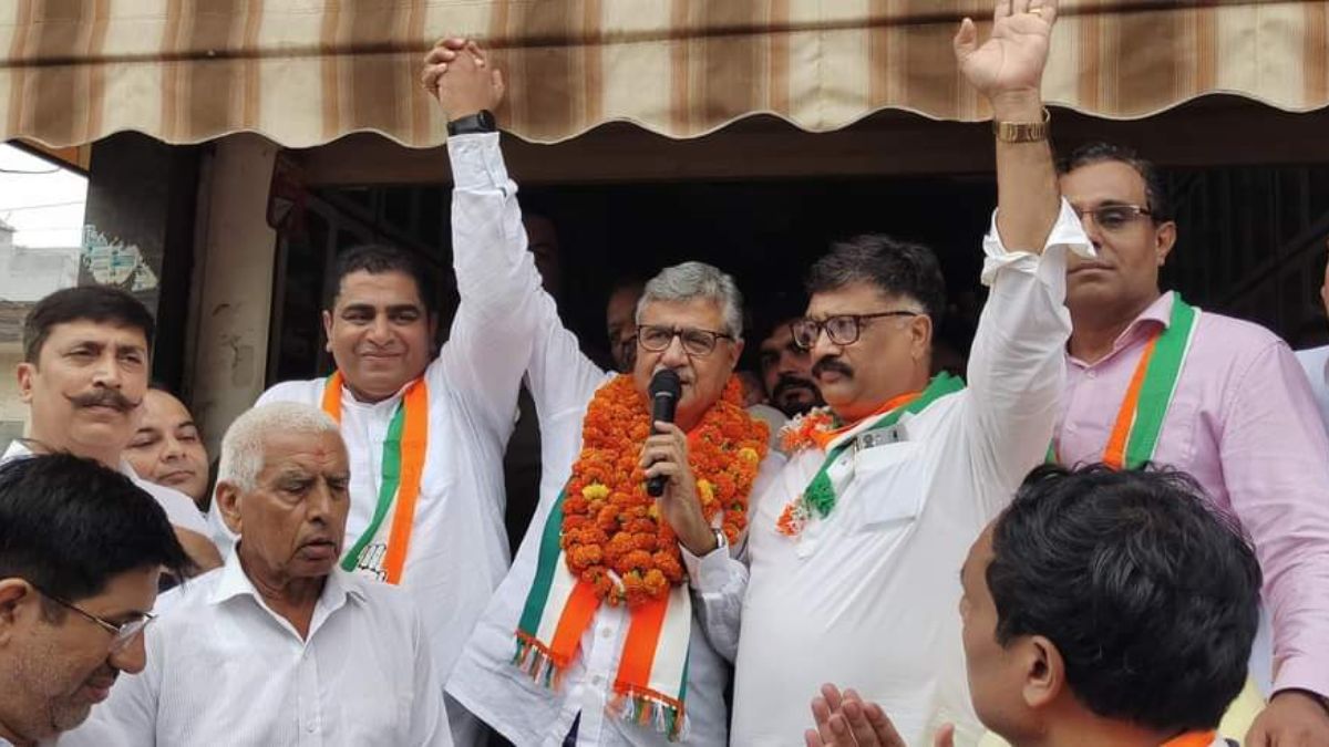 Manohar Lal Khattar's Nephew Ramit Joins Congress Ahead Of Haryana ...