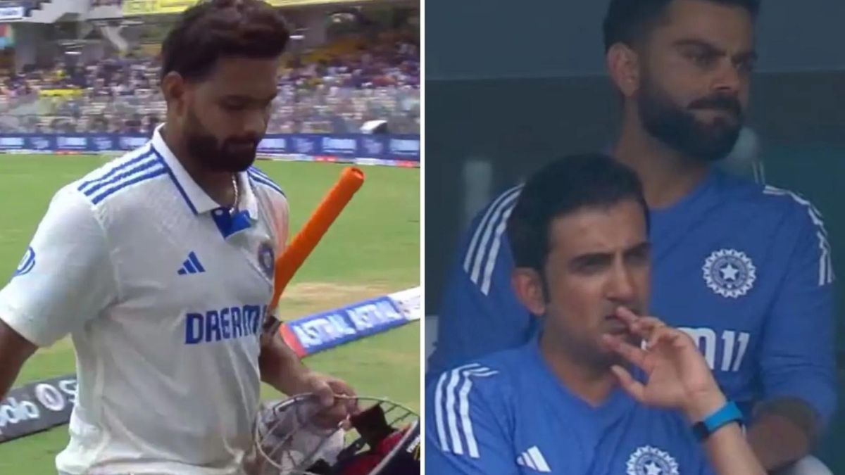 IND vs BAN: Gautam Gambhir's Reaction Goes Viral After Rishabh Pant Gets Dismissed While Playing ...