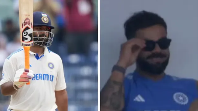 IND vs BAN: Virat Kohli's Reaction Goes Viral After Rishabh Pant Plays A Lap Shot For 6 To Hasan ...