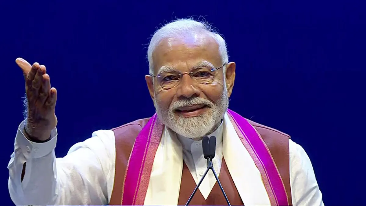 PM Modi Addresses Indian Diaspora At New York Nassau Coliseum, Calls ...