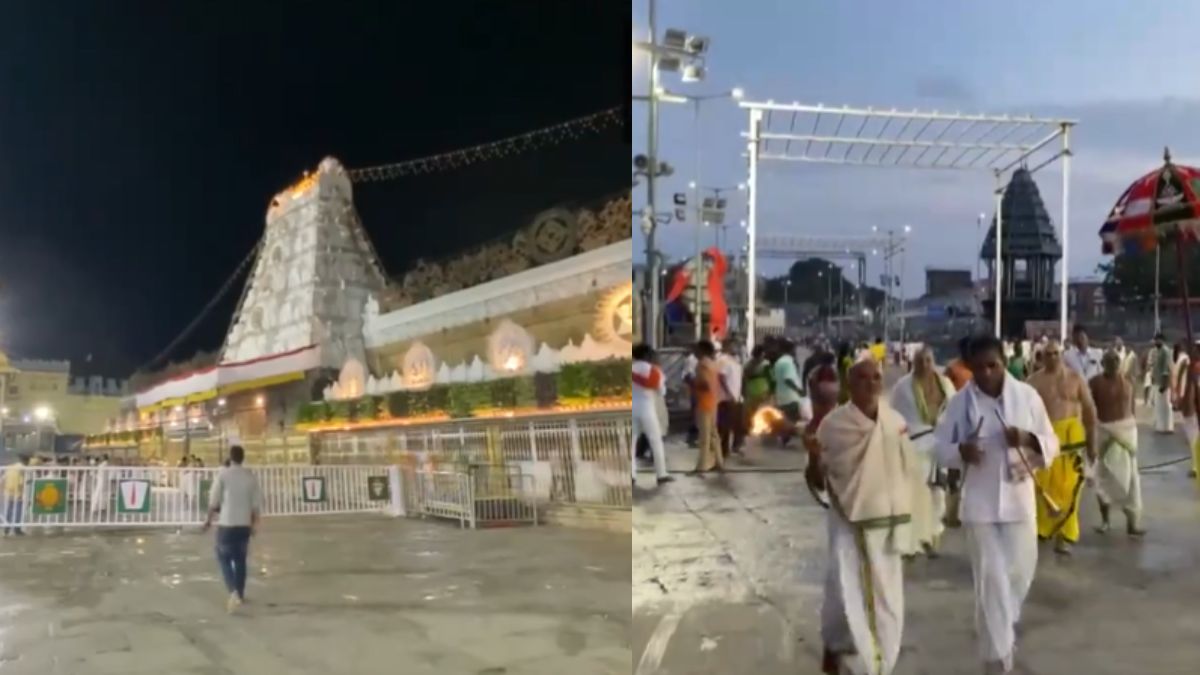 Tirupati Laddu Row: Tirumala Temple Holds 'Shuddhikaran Ritual' In ...