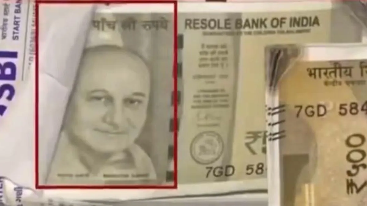 Anupam Kher 'Replaces' Mahatma Gandhi On Fake Rs 500 Notes Received By ...