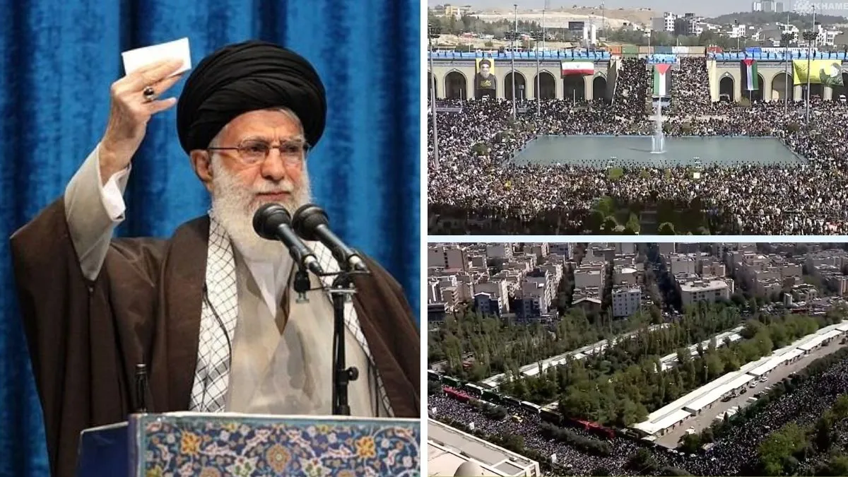 'Will Defeat Our Enemies': Khamenei Calls Iran's Missile Barrage On ...