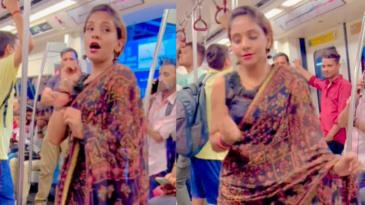 Woman Dances Her Heart Out To Billo Rani In Metro; Netizens Say 'Himmat ...