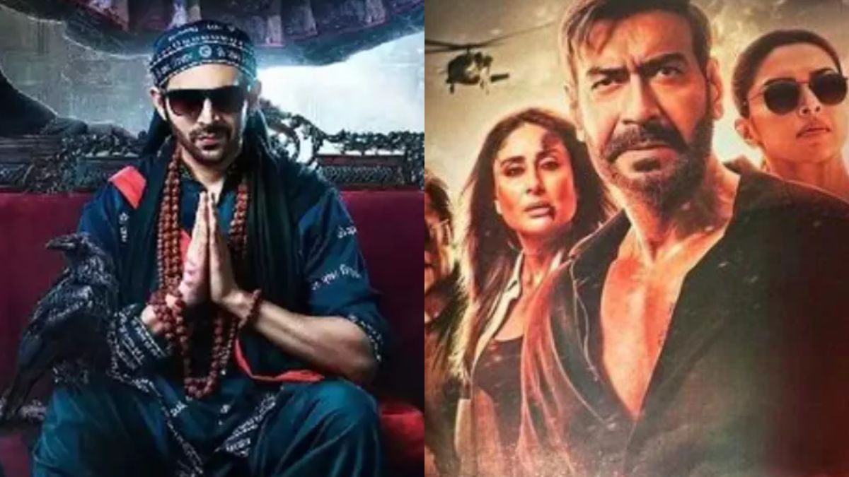 Bhool Bhulaiyaa 3 vs Singham Again: Kartik Aaryan Talks About Grand ... Bhool Bhulaiyaa 3 vs Singham Again: Kartik Aaryan Talks About Grand ...