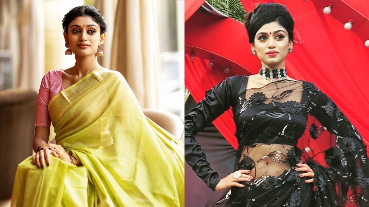 5 Times Tamil Actress Oviya Helen Turned Heads In Elegant Saree Looks