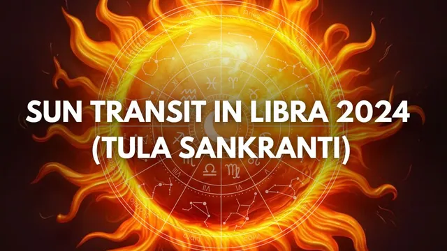 Tula Sankranti 2024: Sun Transit In Libra On October 17; Check Its ...