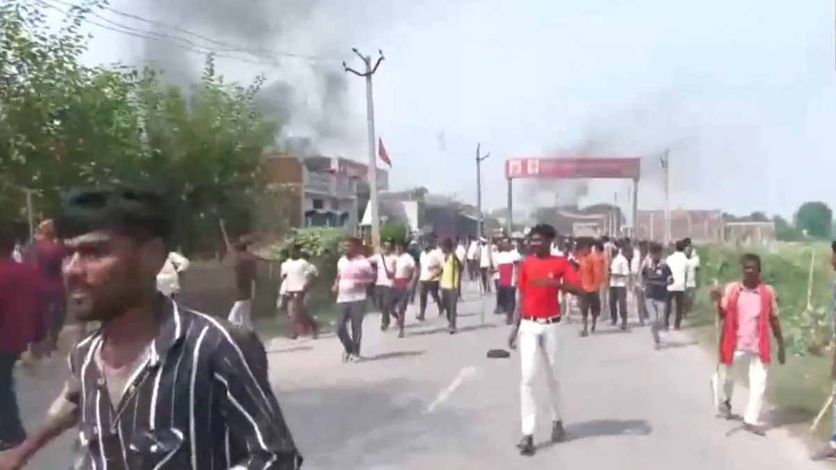 Bahraich Violence: PWD Marks Several Houses In 'Red', Locals In Panic ...