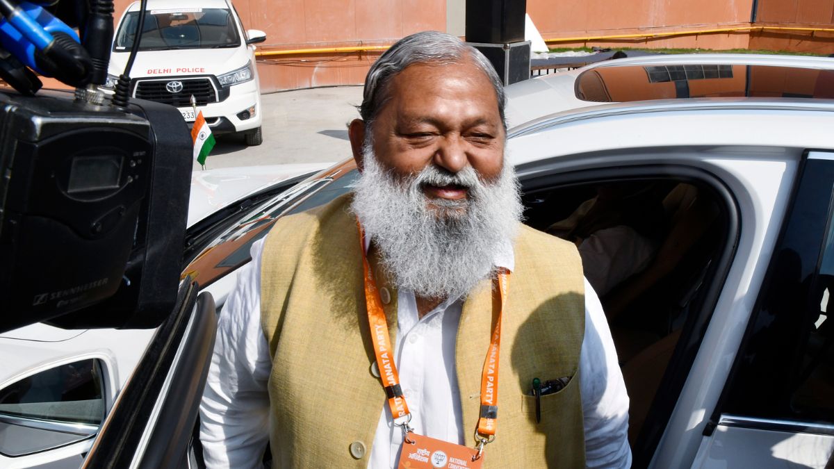 'Never Said I Wanted To Become CM': Anil Vij After Taking Oath As ...