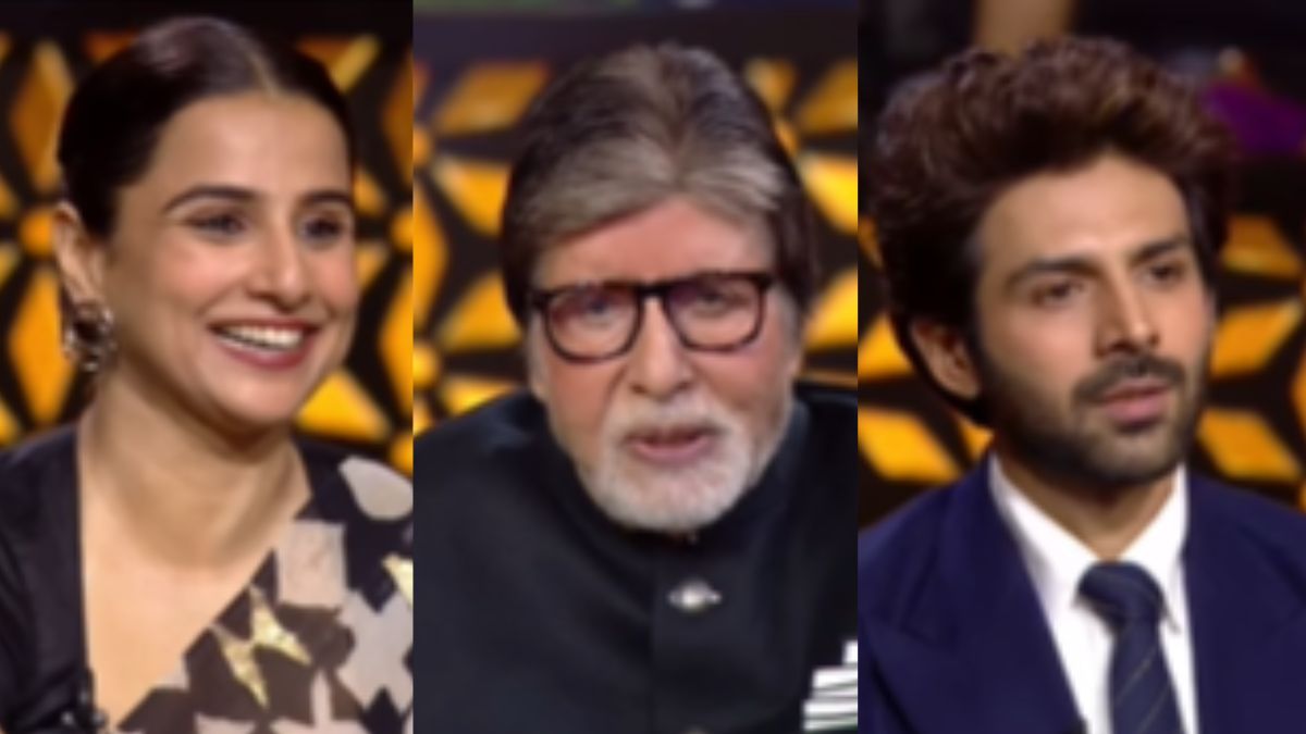 KBC 16: Bhool Bhulaiyaa 3's Kartik Aaryan And Vidya Balan Take The Hot ... KBC 16: Bhool Bhulaiyaa 3's Kartik Aaryan And Vidya Balan Take The Hot ...