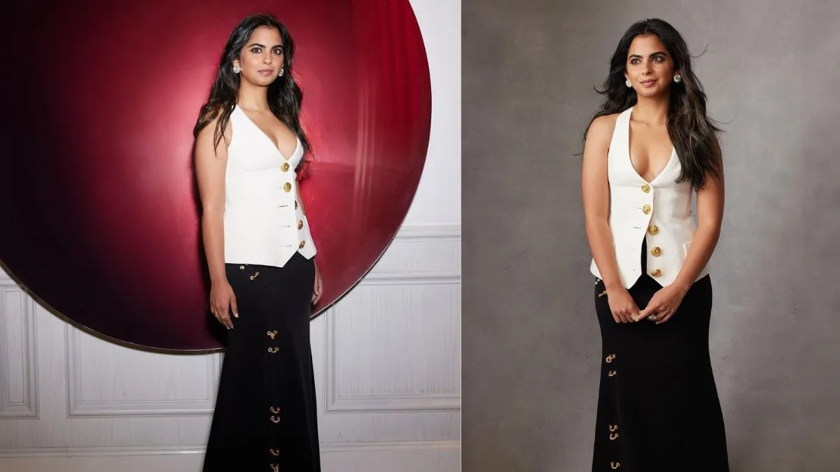 Isha Ambani Takes Centre Stage In Schiaparelli Ensemble Worth Rs 9 Lakh ...