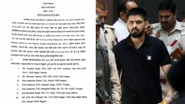 Lawrence Bishnoi's Jail Interview Row: 7 Punjab Policemen Including Two ...