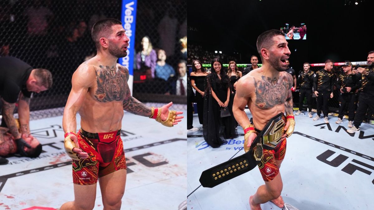 Ilia Topuria Knocks Max Holloway Out To Retain UFC Featherweight Title