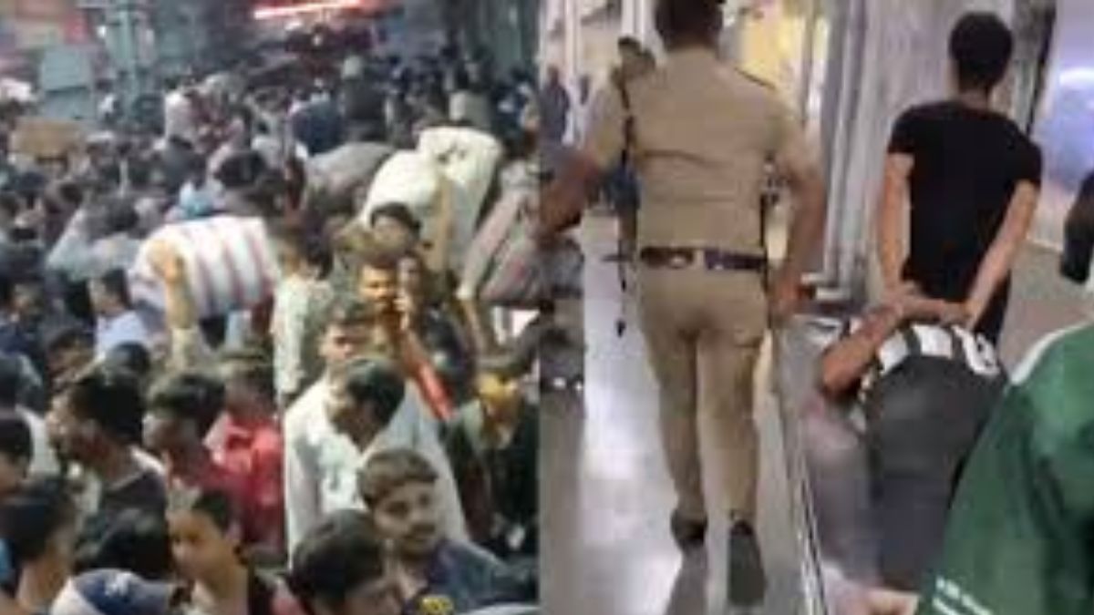 Bandra Station Stampede: Viral CCTV Footage Shows Massive Crowd ...