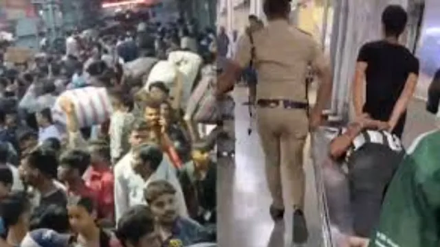 Bandra Station Stampede: Viral CCTV Footage Shows Massive Crowd ...