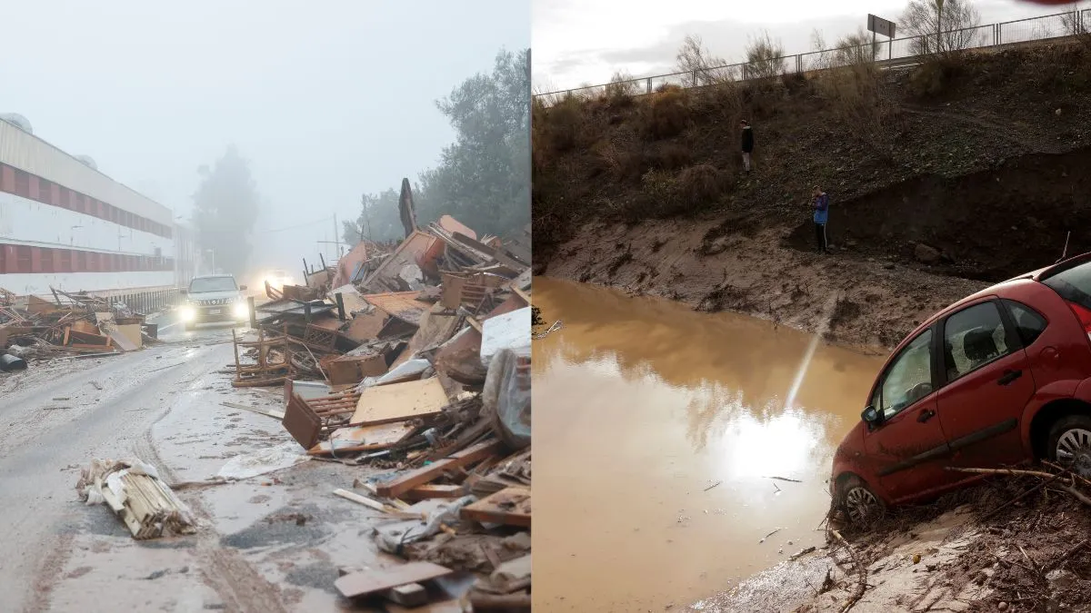 Spain Flash Floods: 51 Dead After Torrential Rain, Roads Closed, Cars ...