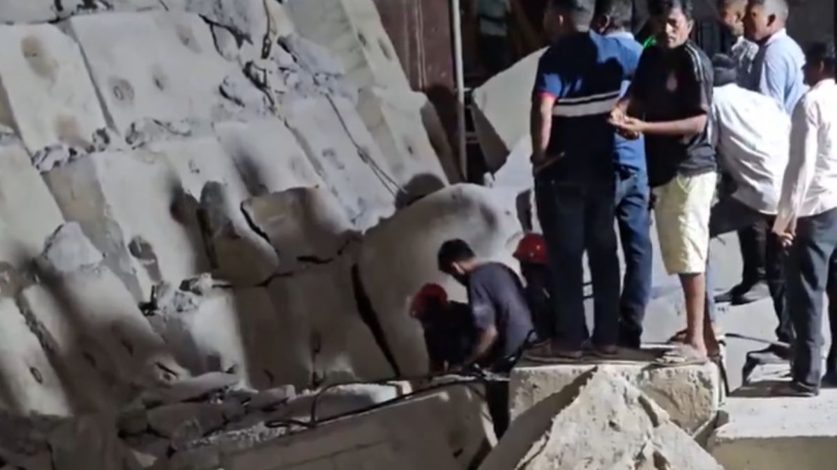 Gujarat: Under-Construction Bridge Of Bullet Train Project Collapses In ... Gujarat: Under-Construction Bridge Of Bullet Train Project Collapses In ...