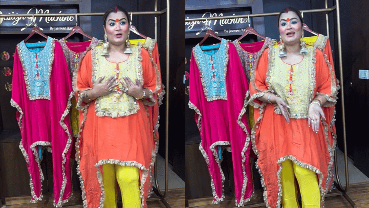 Viral Video: Famous Laddoo Peela Aunty Introduces Fanta And Tomato Red ...