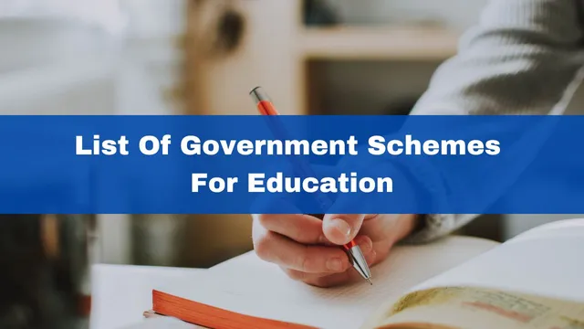 Top Government Schemes For Education In India: How NEP 2020 And Other ...
