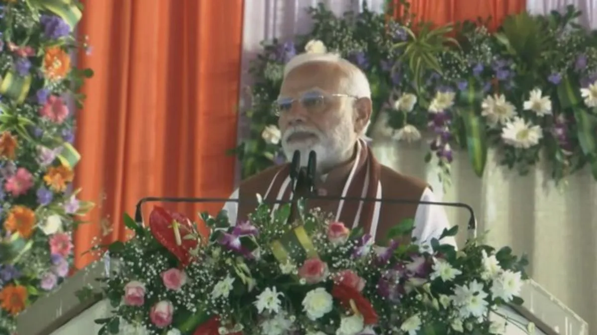 Pm Modi Lays Foundation Stone Of Aiims Darbhanga Unveils Projects