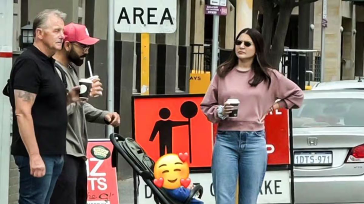Virat Kohli Spotted With Wife Anushka Sharma, Daughter Vamika In Perth ... Virat Kohli Spotted With Wife Anushka Sharma, Daughter Vamika In Perth ...