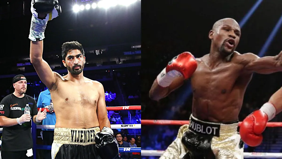 Vijender Singh's Cheeky Challenge To Floyd Mayweather For Fight In ...