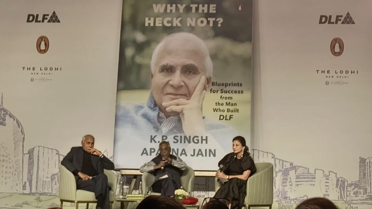 KP Singh Unveils Inspiring Memoir 'Why the Heck Not?' With Aparna Jain KP Singh Unveils Inspiring Memoir 'Why the Heck Not?' With Aparna Jain
