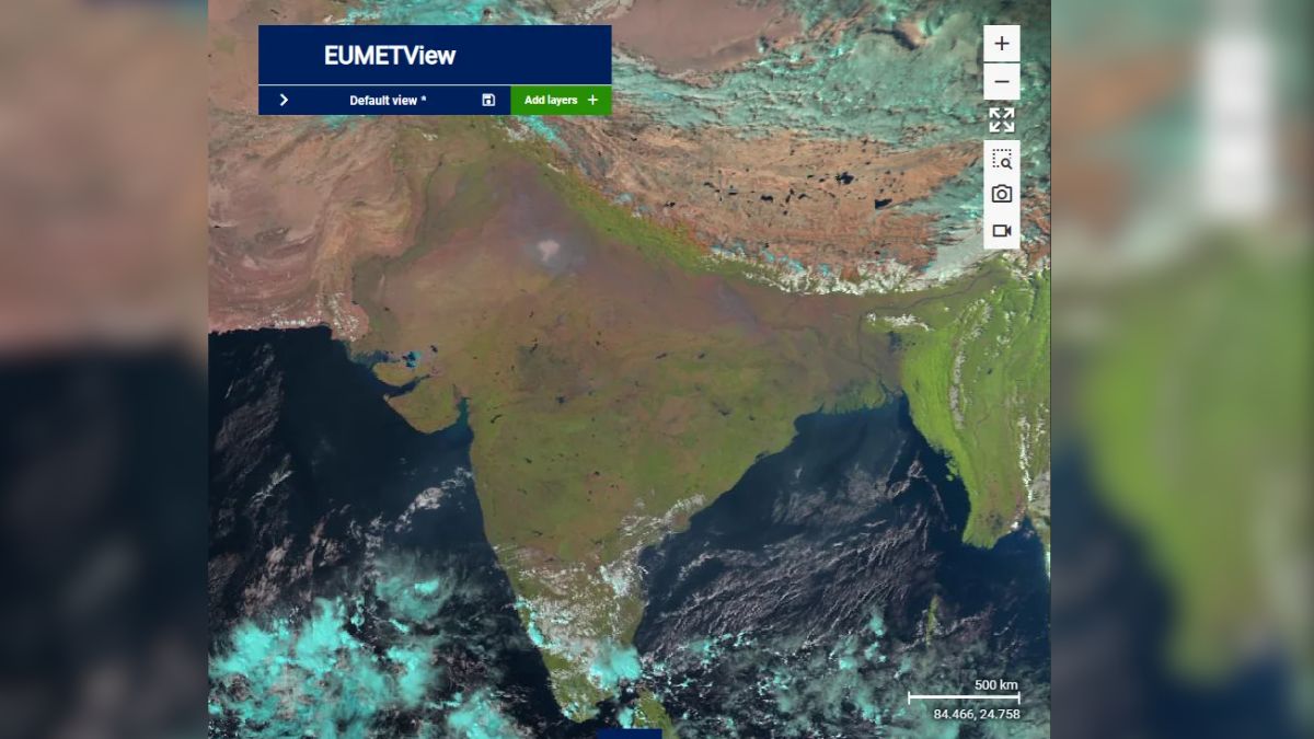 Delhi AQI: This Map Shows North India’s Air Pollution from Space – It’s ...