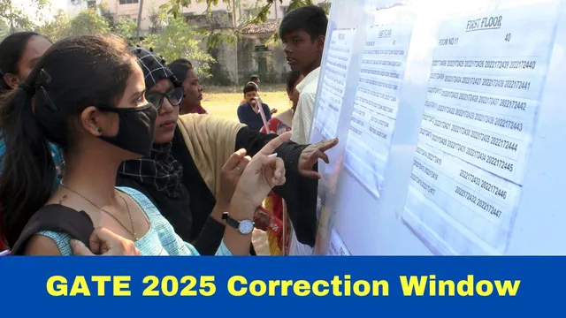 GATE 2025 Application Form Correction Facility For PwD Candidates Opens ...