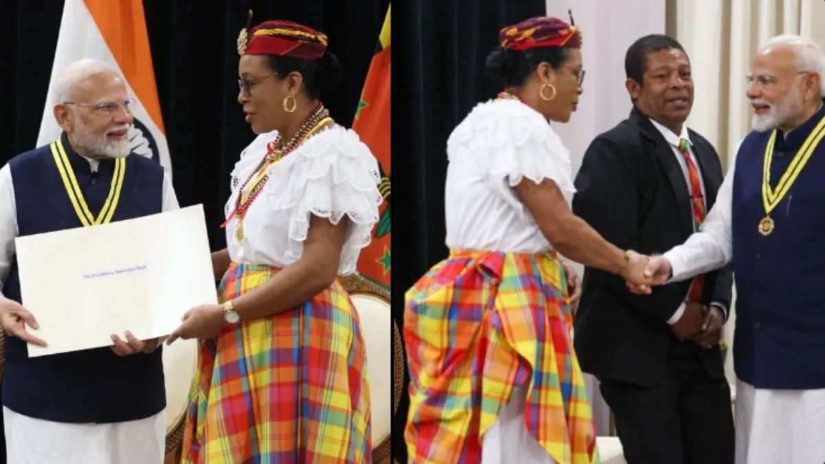 PM Modi Receives Highest Honor in Dominica; India Signs 10 MoUs With ...