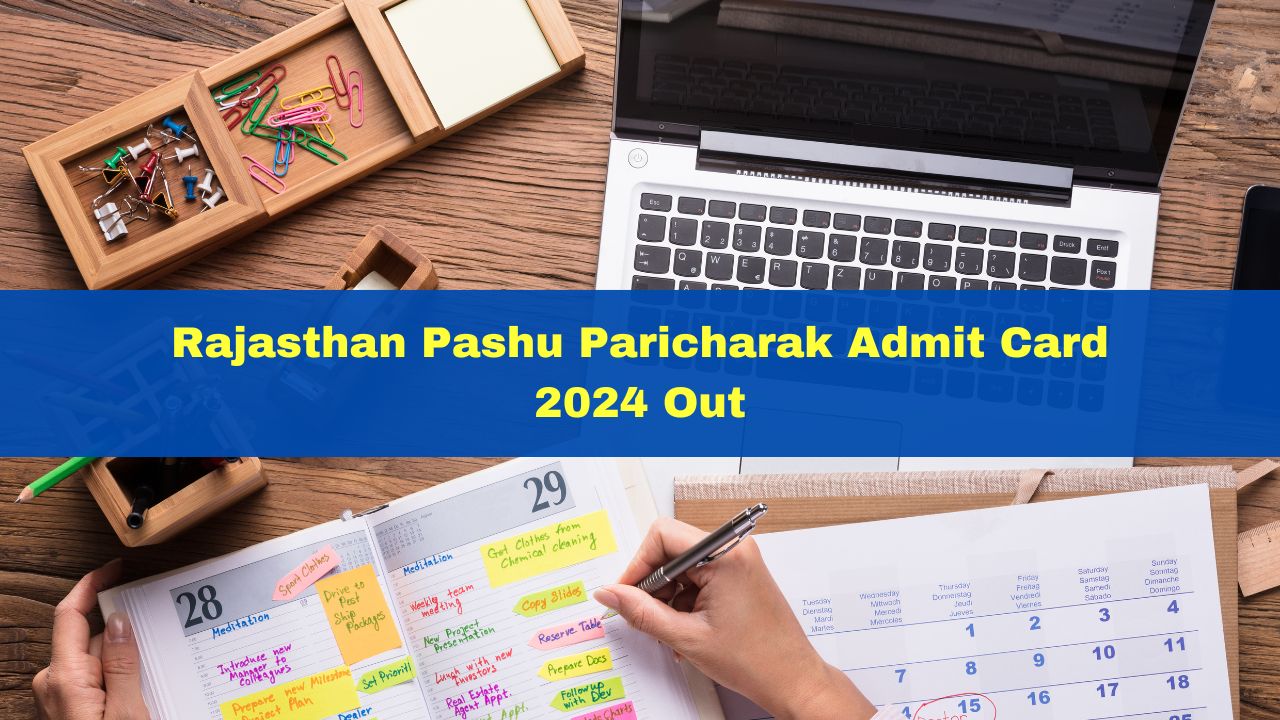 Rajasthan Pashu Paricharak Admit Card 2024 Released At rssb.rajasthan ...