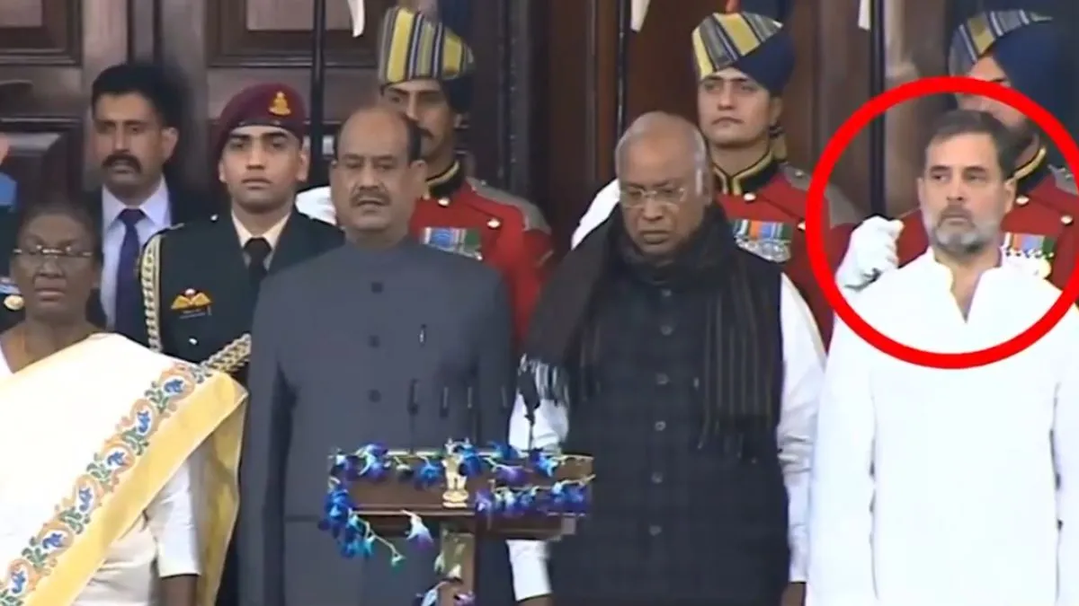 BJP Claims Rahul Gandhi ‘Disrespected’ Prez Murmu During Constitution ...