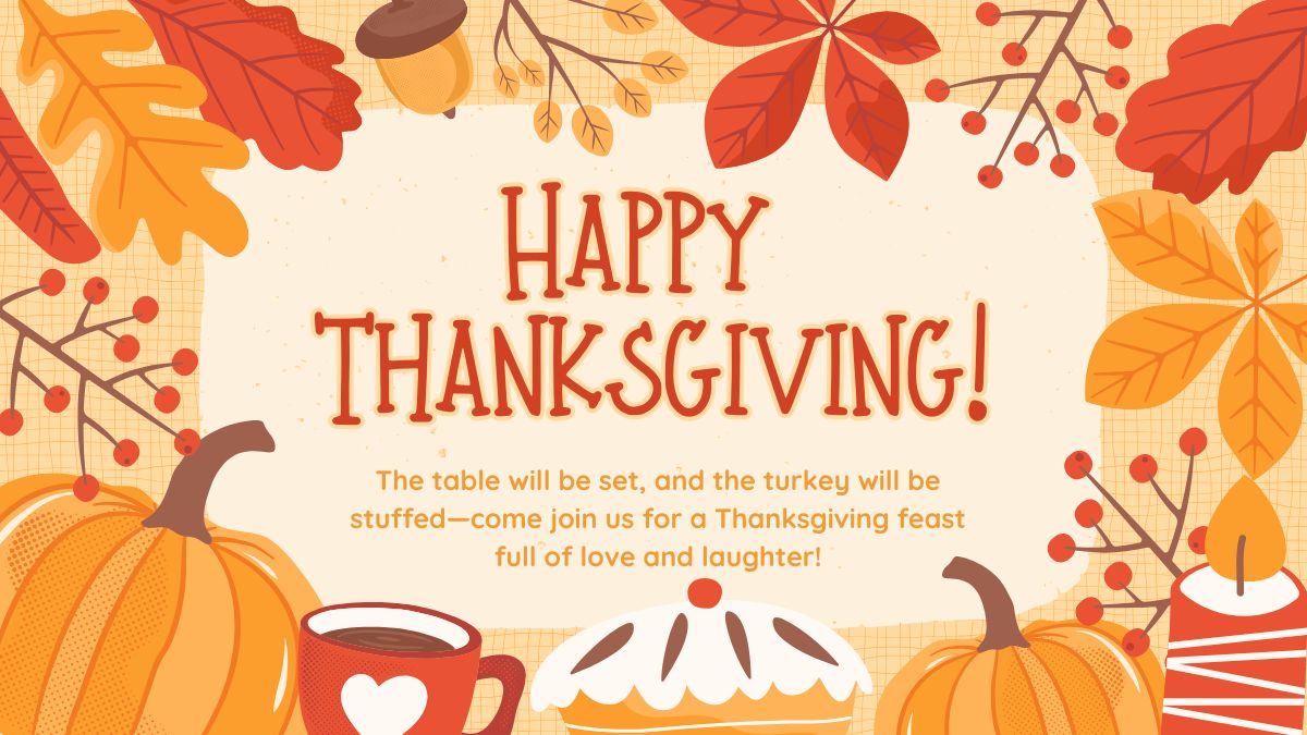 Thanksgiving 2024: 20 Beautiful Invitation Messages For Family Dinner ...