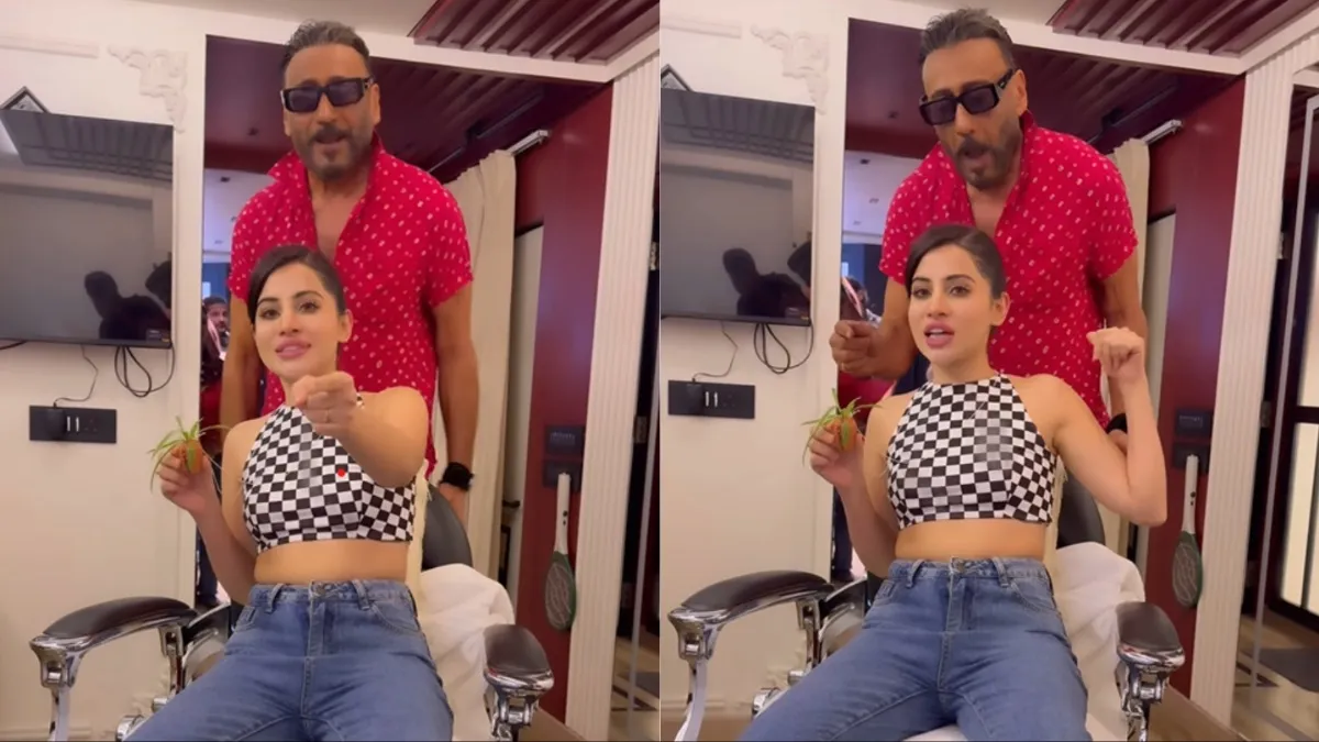 When Uorfi Javed Met Jackie Shroff, 'The Energy Is Crazy' | Watch Viral Video