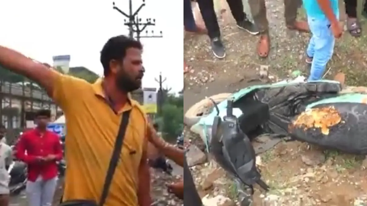 Chennai Techie Sets Electric Scooter On Fire Outside Showroom Over ...