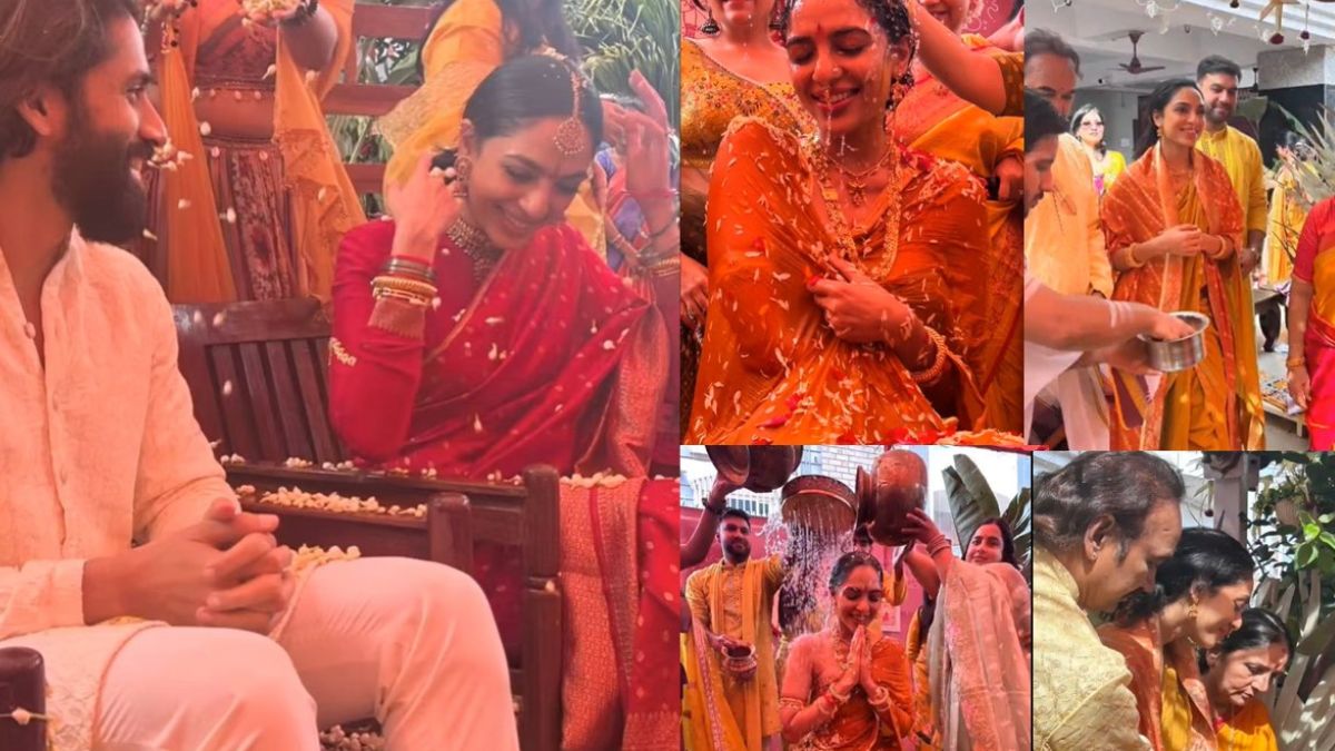 Naga Chaitanya And Shobhita Dhulipala Kickstart Pre-Wedding With ...