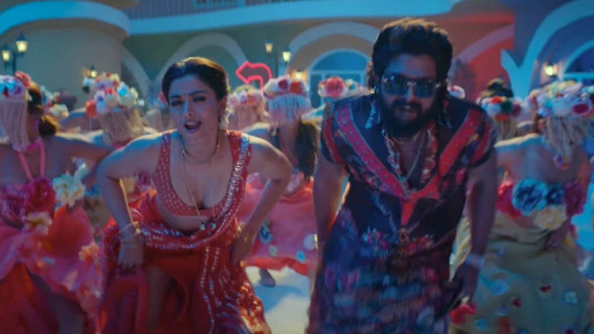 Pushpa 2: Allu Arjun-Rashmika Mandanna Set The Dance Stage On Fire In New Song Peelings | Watch