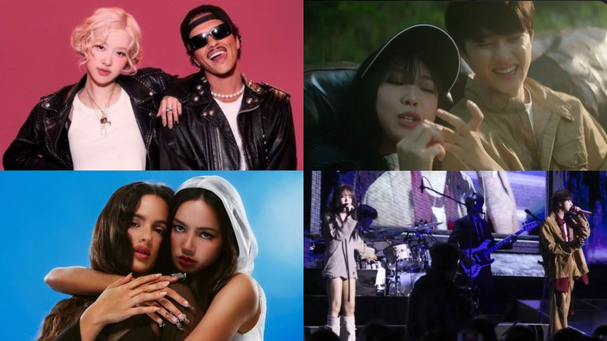 Best Kpop Collabs Of 2024: BLACKPINK Rose-Bruno Mars, Lisa-Rosalia, BTS ...