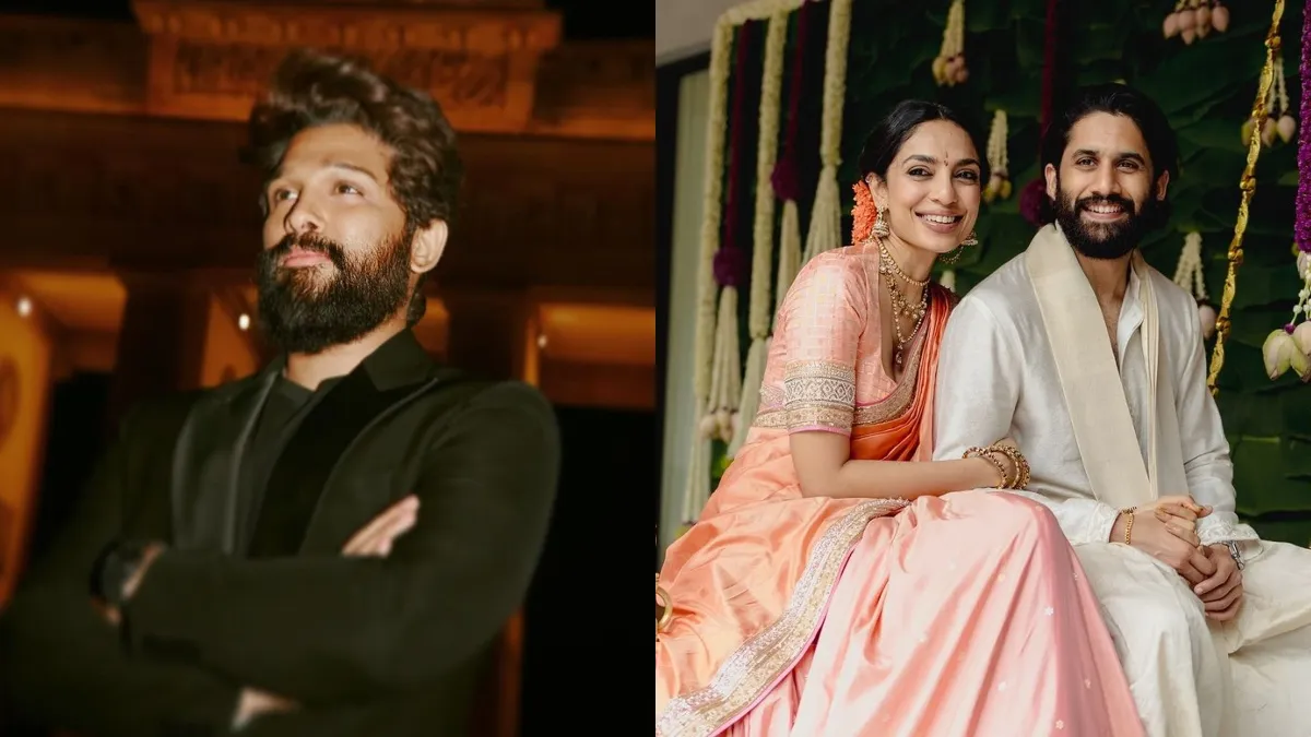 Allu Arjun And Family Among Special Guests At Naga Chaitanya And Sobhita Dhulipala's Wedding ...