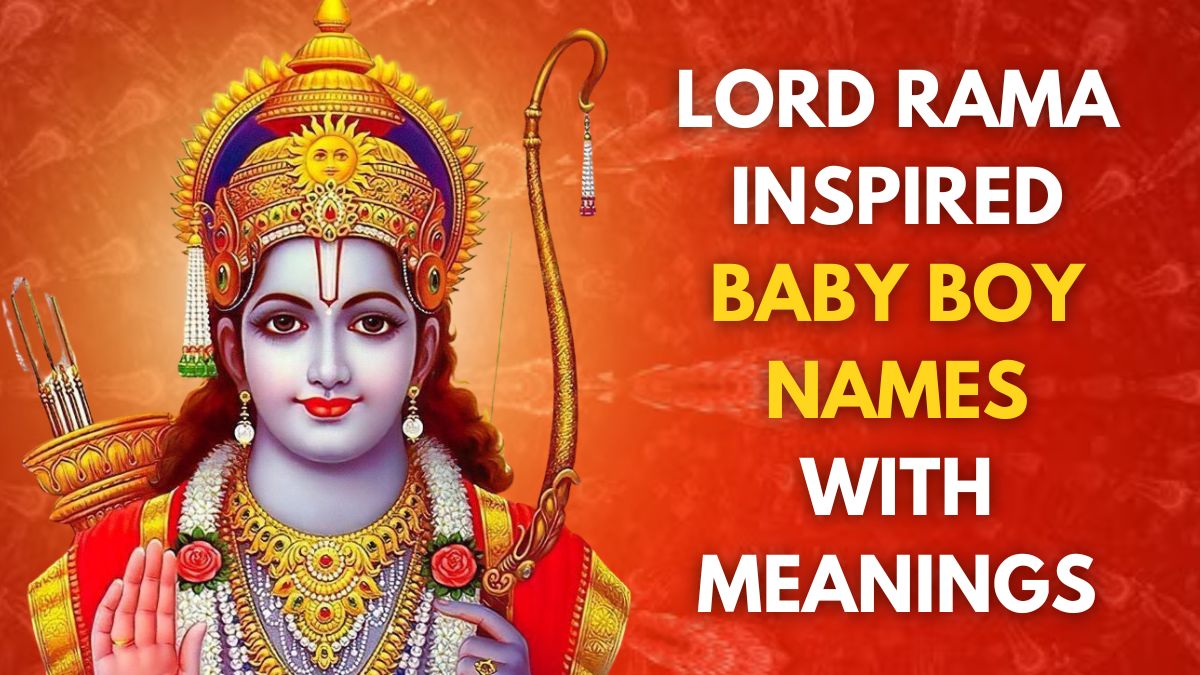 Vivah Panchami 2024: 51 Trending And Modern Baby Boy Names Inspired By ...